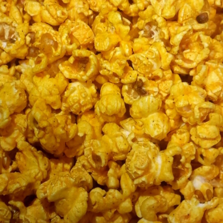 Nacho Cheese Flavored Popcorn