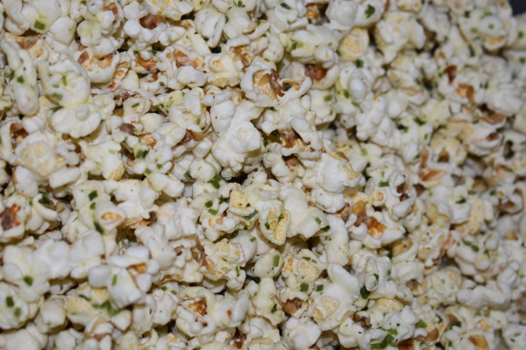 Sour Cream & Chives Flavored Popcorn